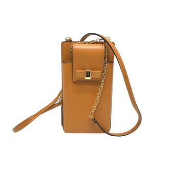 Ferragamo Pre-owned Leder Schultertasche - - Pre-owned - Damen - Orange - ONE SIZE