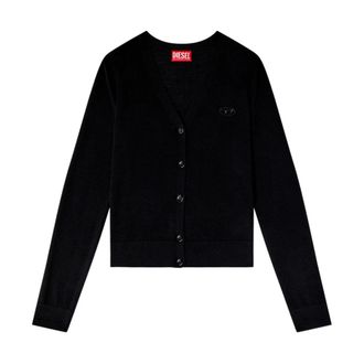 Diesel Femme, Pulls, Noir, Taille: 36 FR Cardigan M-Alima