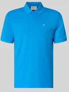 Calvin Klein Jeans Straight Fit Poloshirt mit Label-Stitching