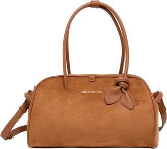 Carlo Colucci Femme, Sacs, Brun, Taille: ONE Size Handbag