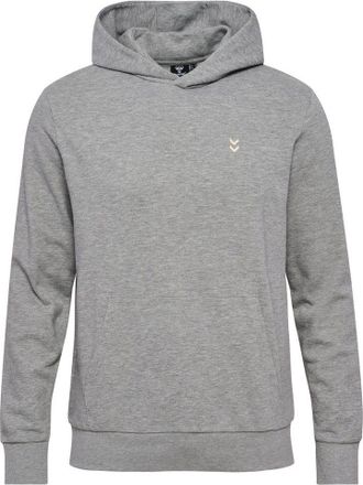 Hummel Kapuzensweatshirt HMLPULSE SWEAT HOODIE mit gesticktem Chevron-Logo, aus weichem Sweatstoff