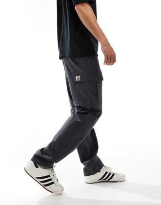 Carhartt Work in Progress Aviation - Pantalon slim - Gris-Blanc