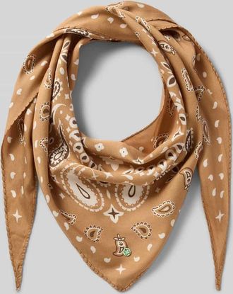 Codello Schal aus reiner Viskose mit Allover-Paisley-Print