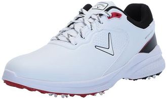 Callaway Homme Solana TRX V3 Chaussure de Golf, Blanc/Noir, 42.5 EU Large