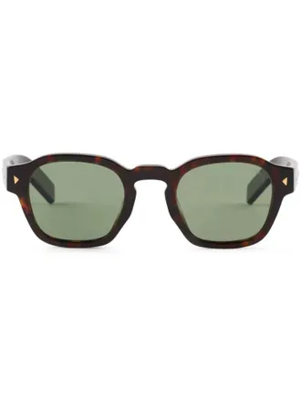 Prada SPRA16C049F17N Tinted Lens Sunglasses - Brown