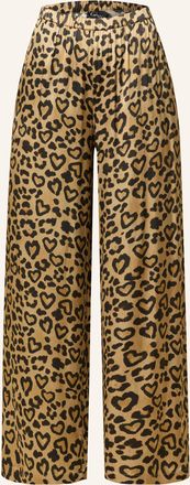 Grace Grace Satinhose braun