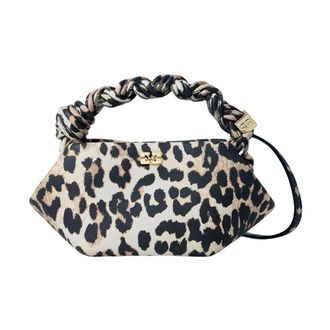 Ganni Femme, Sacs, Brun, Taille: ONE Size Mini Sac &agrave; Main Bou