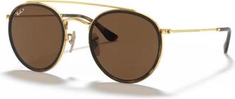 Ray-Ban Klassische Schwarze Sonnenbrille - - Accessories - unisex - Gelb - 51 MM