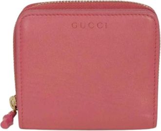 Gucci Portefeuille Pre-owned (bi-pli) - Femme - Pre-owned - Rose - Taille: ONE Size