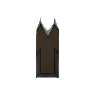 Ami Tr&auml;gerkleid - - Dresses - Damen - Braun - XS