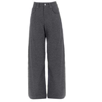 Brunello Cucinelli Wide Leg Hose - - Trousers - Herren - Grau - S