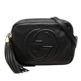 Gucci Pre-owned Soho Disco Umh&auml;ngetasche - - Pre-owned - Damen - Schwarzk - ONE SIZE