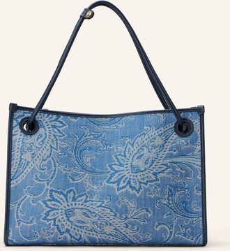 Etro Etro Shopper Medium blau