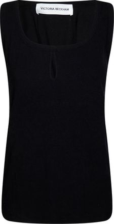 Victoria Beckham Femme, Tops, Noir, Taille: 36 FR Hauts sans manches