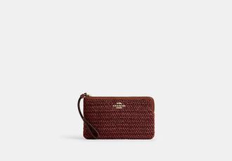 Coach Grosse Tasche Mit Handschlaufe Und Rundumreissverschluss