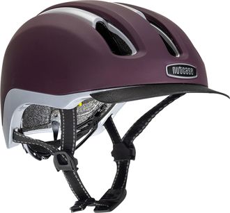 Nutcase VIO Adventure X-Large-Plum Helmets, Pflaumenfarben