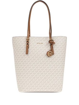 Michael Michael Kors sac cabas à motif monogrammé - Tons neutres