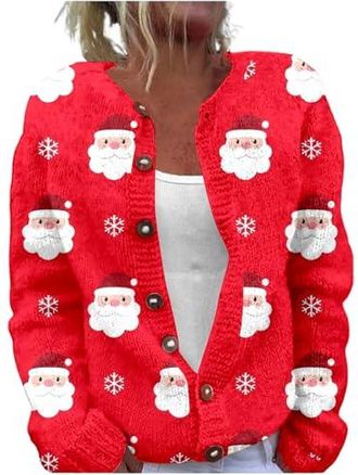 Generic 2026 Vestes pour femmes &agrave; la mode et d&eacute;contract&eacute;e pour lautomne et lhiver, Rouge, XXL