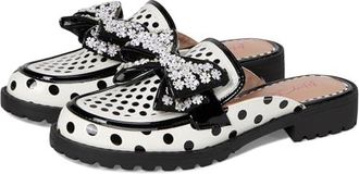 Betsey Johnson Femme Evaline Mocassin, Motif à Pois Multicolores, 39 EU