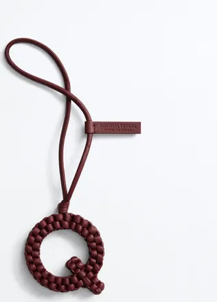 Bottega Veneta Charm Lettre Q - Bordeaux - Unisex - Unisex