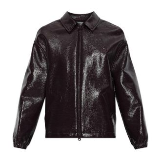 Courr&egrave;ges Vinyl Bomberjacke - - Jackets - Damen - Rot - XS