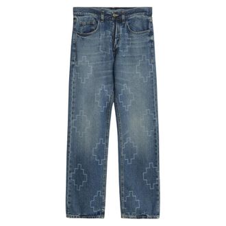 Marcelo Burlon Gerades Jeans - - Jeans - Herren - Blau - W34