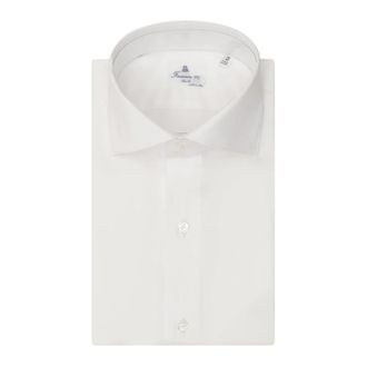 Finamore Cress Hemd mit klassischem Kragen - - Shirts - Herren - Wei&szlig; - XL