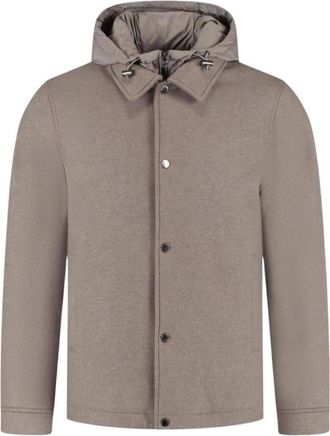 Woolrich Homme, Vestes, Brun, Taille: XL Veste en laine tricot&eacute;e