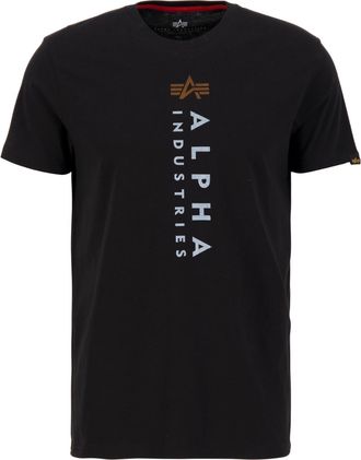 Alpha Industries Alpha Industries R Print T T-Shirt für Herren Black