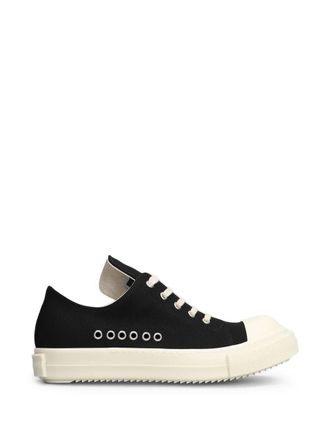 Rick Owens Denim Low Top Sneakers