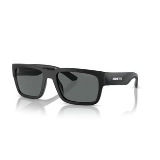 Arnette Homme, Accessoires, Noir, Taille: 55 MM Black/Dark Grey Lunettes de soleil