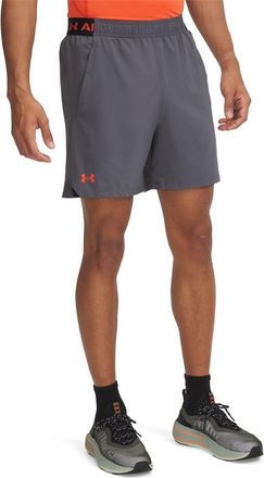 Under Armour Herren Gewebte Shorts Von Vanish, Castlerock/Fire, XXL
