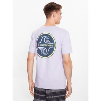 Quiksilver T-Shirt Core Bubble EQYZT07232 Violett Regular Fit
