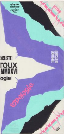 Cafe du Cycliste Caf&eacute; Du Cycliste Multifunktionstuch Topologie lila