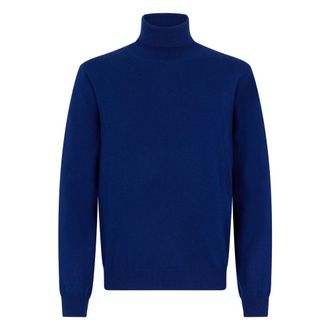 Malo Strickware - - Knitwear - Herren - Blau - 3XL