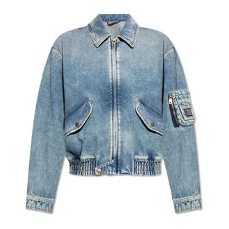 Dolce & Gabbana Jeansjacke mit Vintage-Effekt - - Jackets - Herren - Blau - L