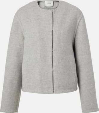 Vince Jacke aus einem Wollgemisch