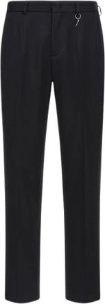 Roberto Cavalli Ma&szlig;geschneiderte Tiger Tooth Hose - - Trousers - Herren - Schwarzk - 2XL