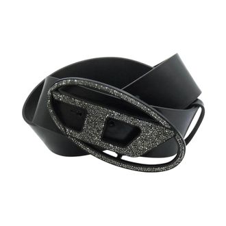 Diesel Ceinture 2.0 Rocks - Femme - Accessoires - Noir - Taille: 80 CM
