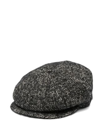 Tagliatore béret en tweed - Noir