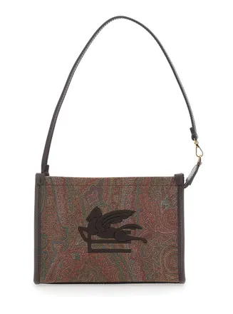 Etro Arnica Clutch - Brown