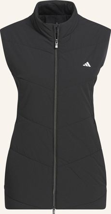 adidas ultimate365+ Course Control Weste, Abgesteppt schwarz