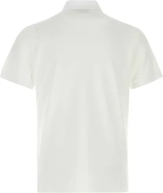 Fendi Metal Polo Shirt - White