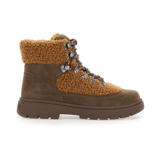 Moon Boot Femme, Chaussures, Brun, Taille: 40 EU Botte Combat Polaire