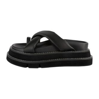 L37 Flip Flops Tongs - Femme - Chaussures - Noir - Taille: 35 EU