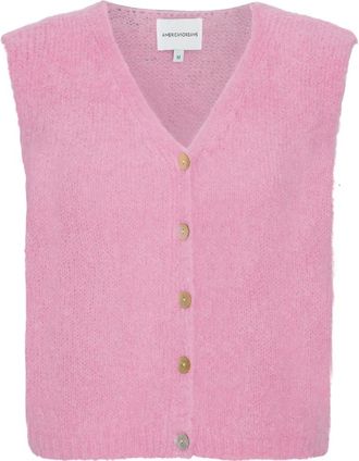 Americandreams Americandreams, Femme, Pulls, Violet, Taille: 44 FR Telma Vest