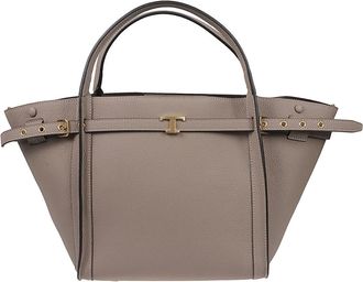 Tod's Femme, Sacs, Gris, Taille: ONE Size Petit sac shopping Tim