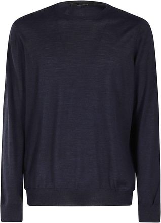 Tagliatore Klassischer Pullover - Blau