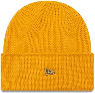 New Era Winterm&uuml;tze Wide Cuff Beanie - Merino gelb