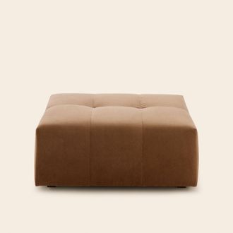 Madura Pouf Modulable Uberto Opal caramel - MARRON